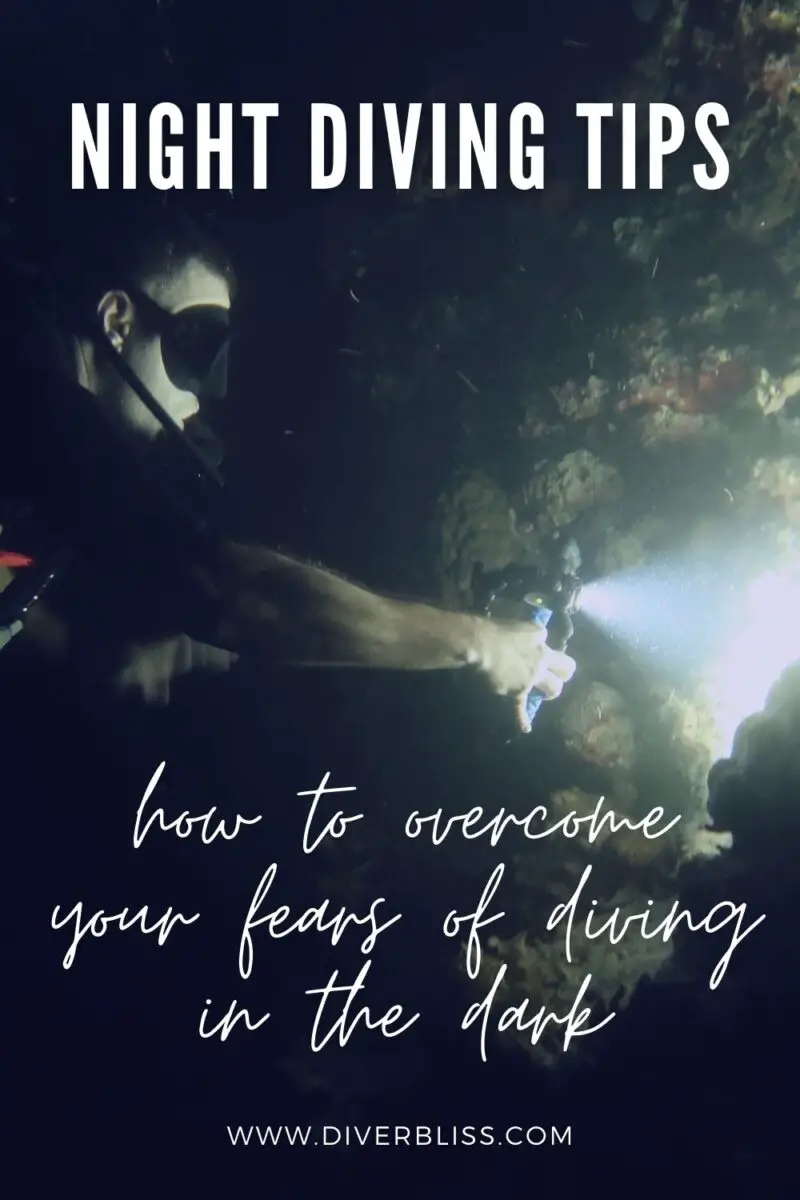 15 Night Diving Tips To Overcome Your Fears Of The Dark