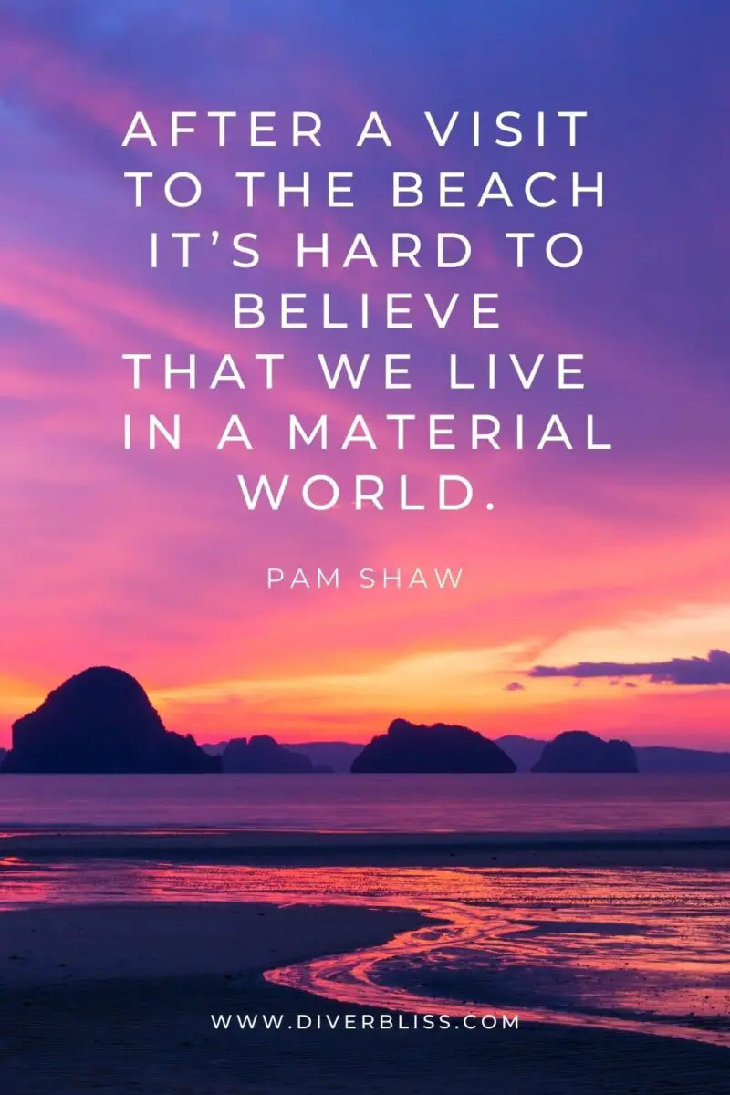 70+ Inspirational Beach Quotes And Instagram Captions