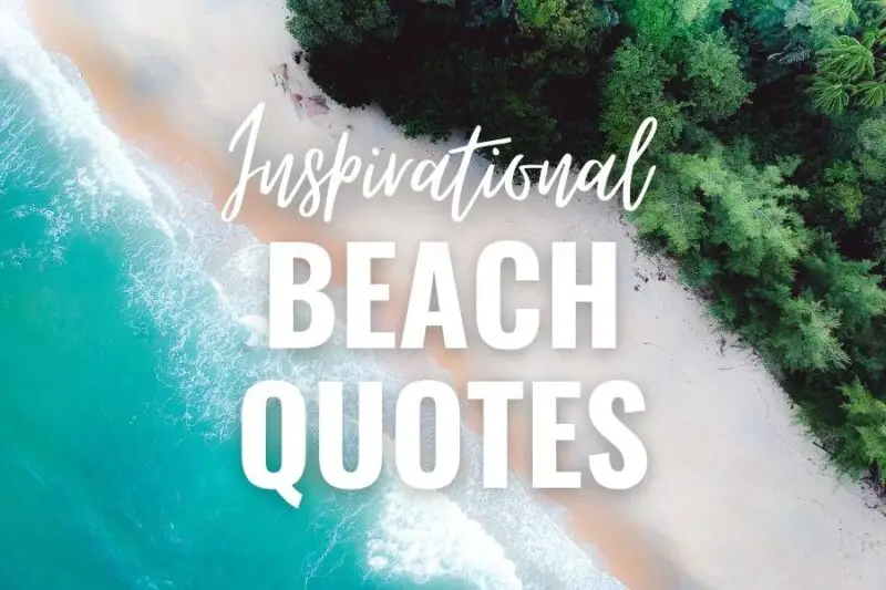 70+ Inspirational Beach Quotes And Instagram Captions